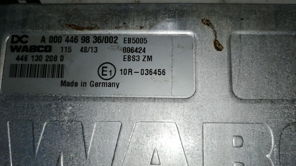 Reparatur EBS3 – ELEKTRONISCHES BREMSSYSTEM - WABCO EBS Modulator